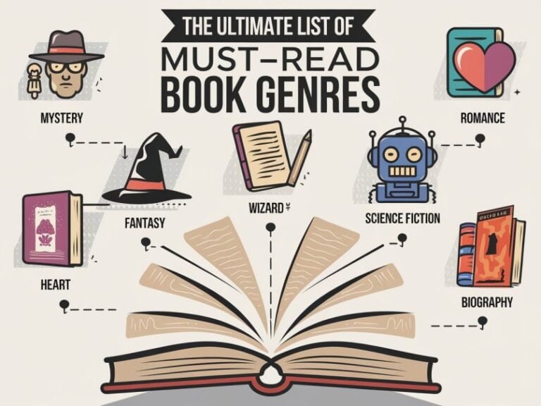 The Ultimate List of Must-Read Book Genres - BookFantasies
